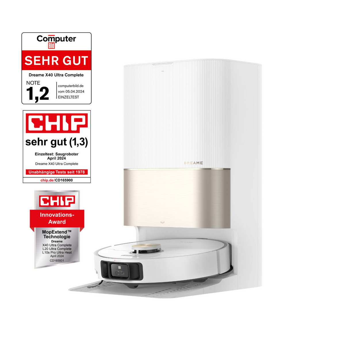 Dreame X40 Ultra Complete Robotstofzuiger – Dreame Netherlands